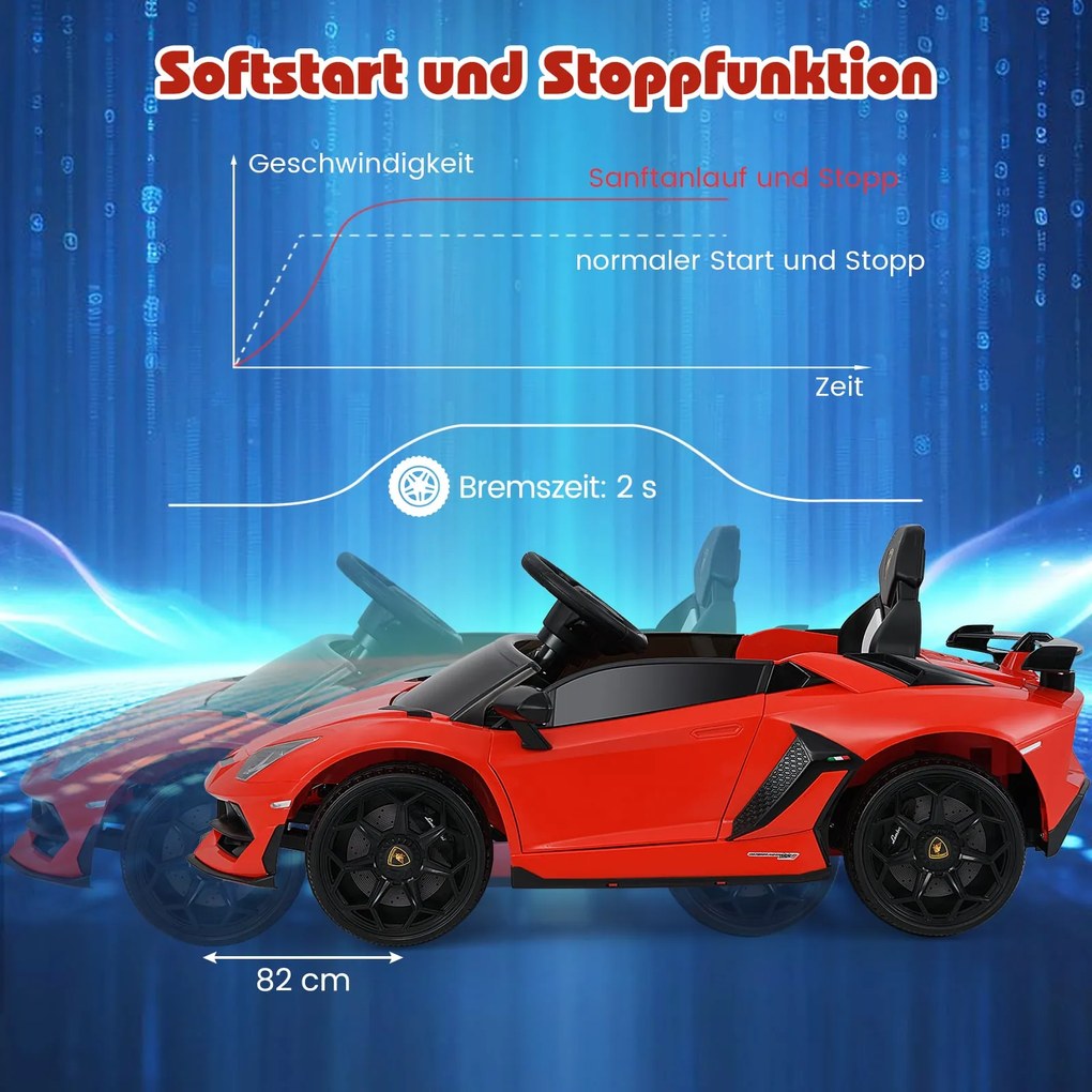 Costway Elektrické auto Lamborghini pro dětské vozidlo