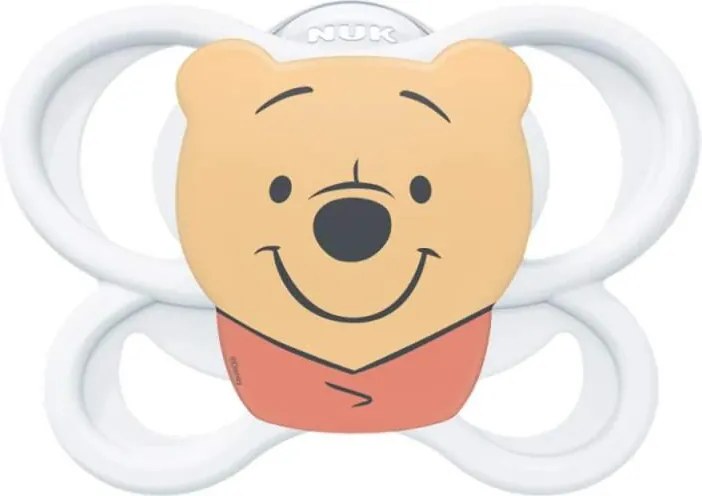 Dudlík NUK Perfect Match Air Disney Medvídek Pú 0-6 měsíců white velikost 0-6 m
