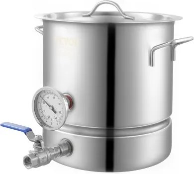 Nerezová konvice, 18,9 l varná konvice, třívrstvé dno na pivo