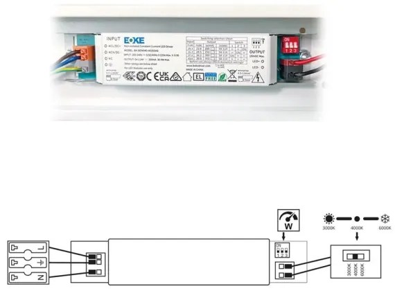 Ecolite TLSVEL2-LED20W - LED Zářivkové svítidlo VELO LED/11/15/20W/230V bílá