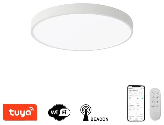 Immax NEO 07251L -LED Stmívatelné svítidlo SEMPLICI 36W/230V Wi-Fi Tuya bílá+ DO