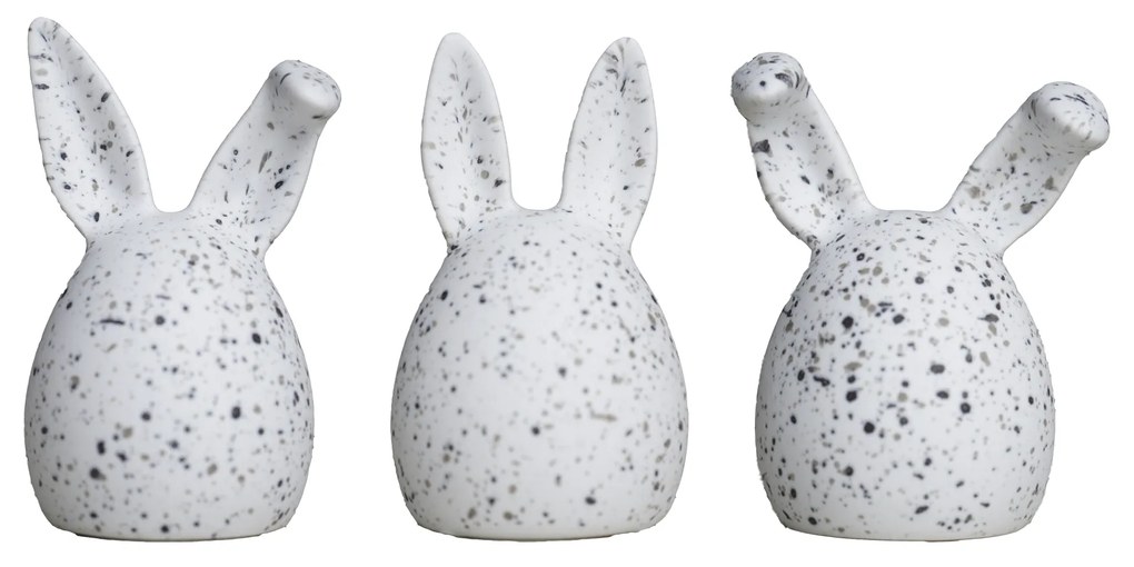 DBKD Set 3 Eating Rabbit, White Dot