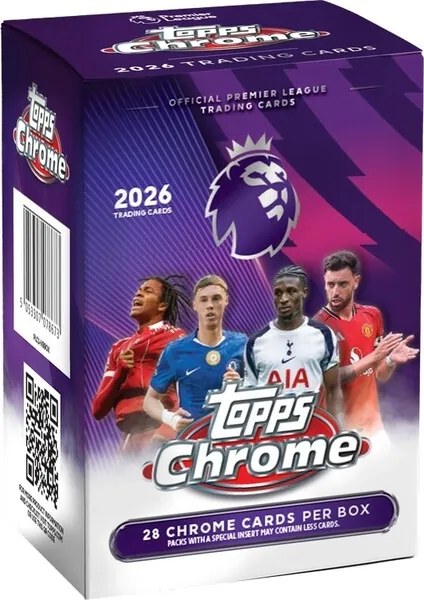 2026 Topps Chrome Premier League Blaster Box