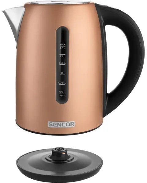 Sencor - Rychlovarná konvice s termoregulací 1,7 l 2150W/230V měděná