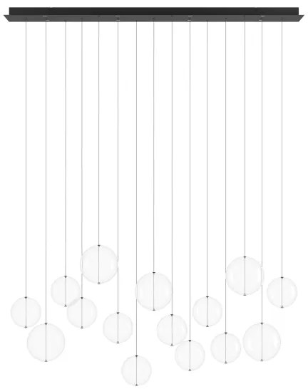 Eglo 390334 - LED Stmívatelný lustr na lanku ESPARDELLO 8xLED/4,2W/230V 3000K