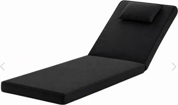 Polstr / podsedák s polštářem na zahradní lehátko