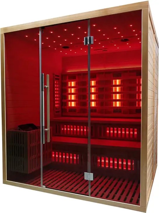 Marimex | Kombinovaná sauna Marimex UNITE XXL s Wi-Fi + saunová kamna | 11100117