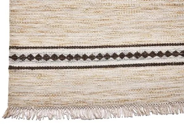 Diamond Carpets India, Ručně vázaný kusový koberec Biscuit DESP HL63 Ivory White, 300x400, béžová, chodba / předsíň