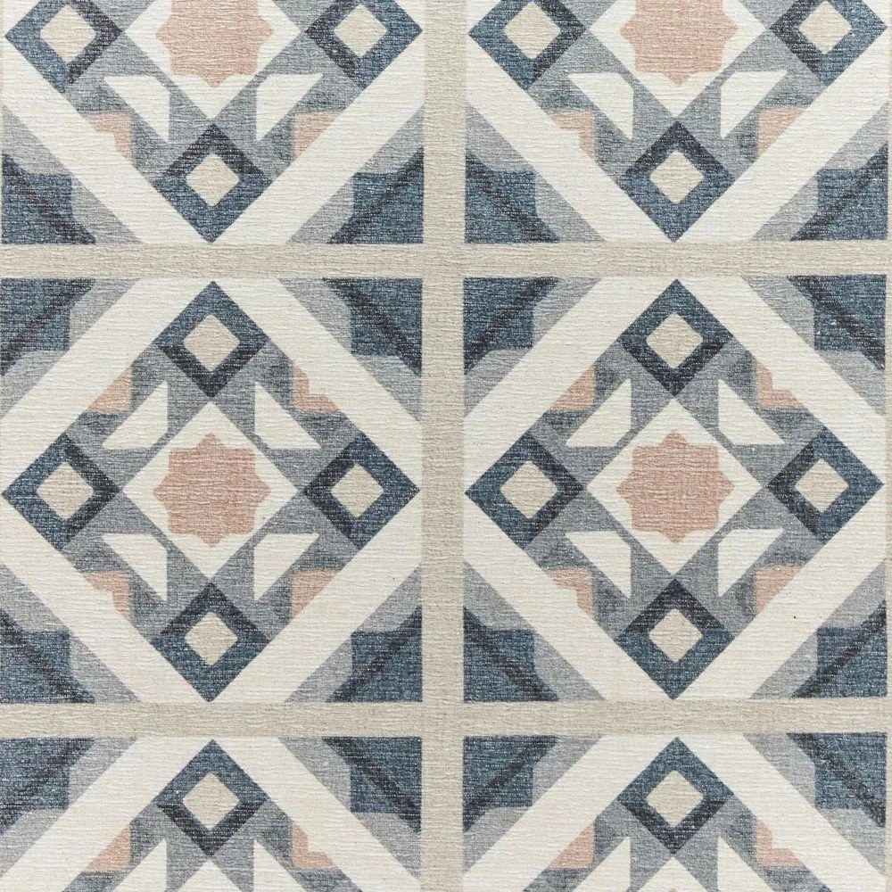 Šedo-krémový pratelný běhoun 61x170 cm Victoria Orange – Think Rugs