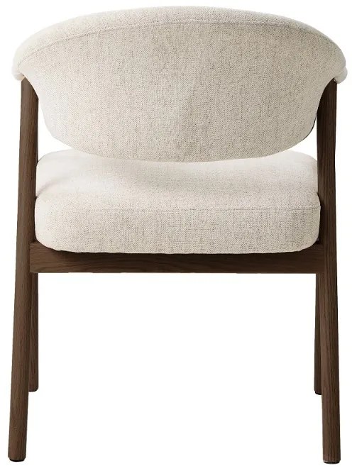 Designová jídelní židle Jacqueline kouřový dub