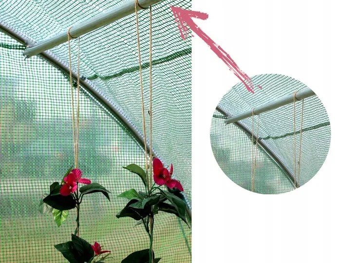 Fóliovník s 8 segmenty STRETCH 1000x400 cm zelený