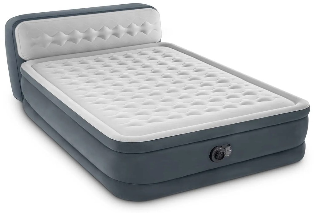 Nafukovací matrace INTEX 64448 236x152x46 cm s elektrickou pumpou pro pohodlné spaní