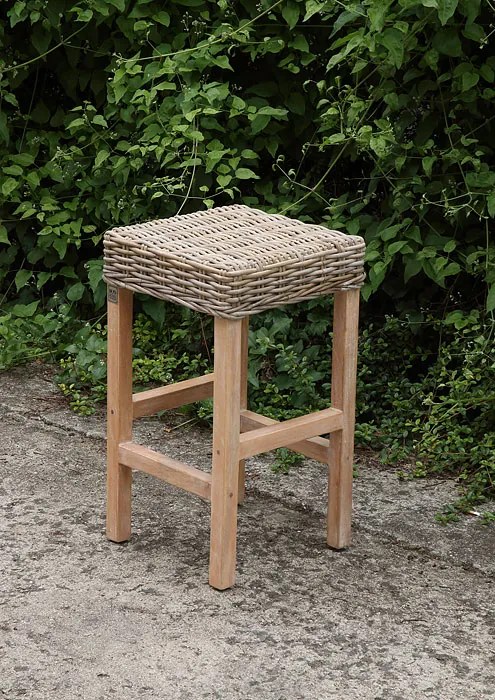 Deflee barová stolička PORTA ratan přírodní A13110_BE2ratan přírodní  60 cm x 35 cm x 35 cm