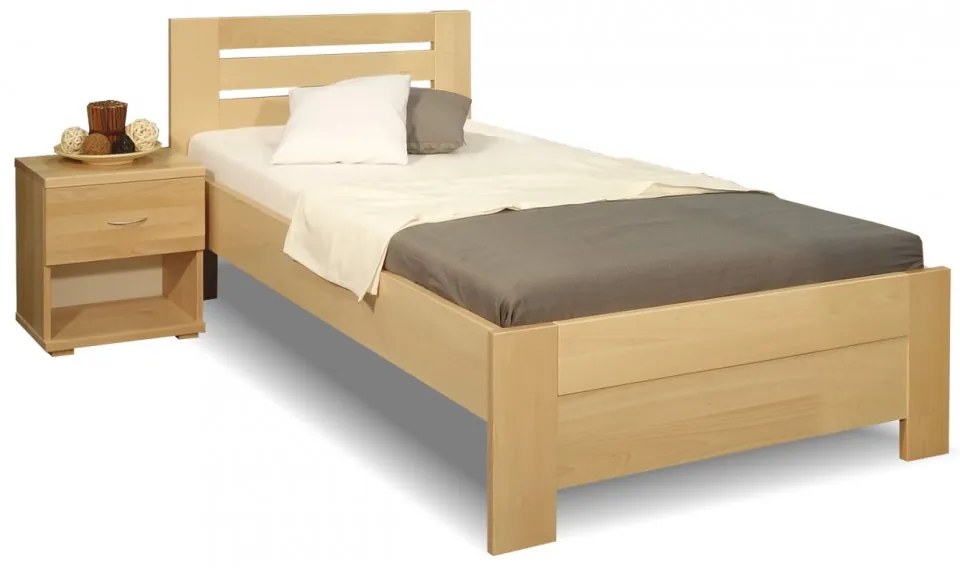 Zvýšená postel z masivu Rita, , masiv buk , 80x200 cm
