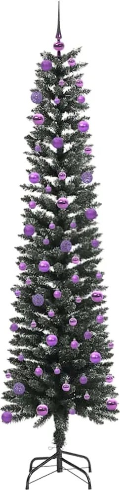 Umělý vánoční stromeček Zelená 210 cm PVC, plast a ocel 3395958