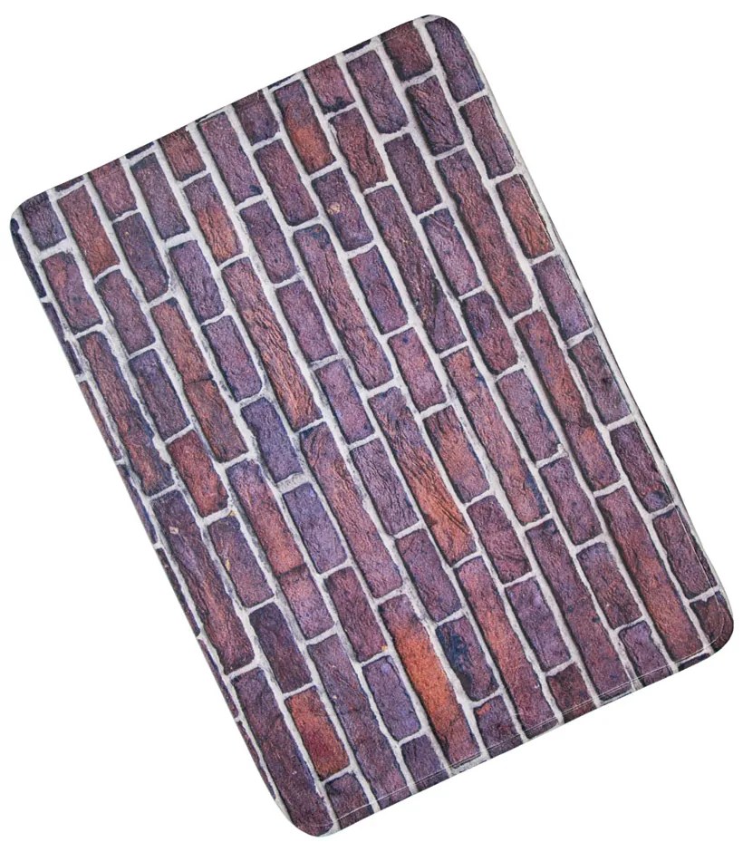 TP 3D Podlahová předložka 50x70 Cihlová zeď