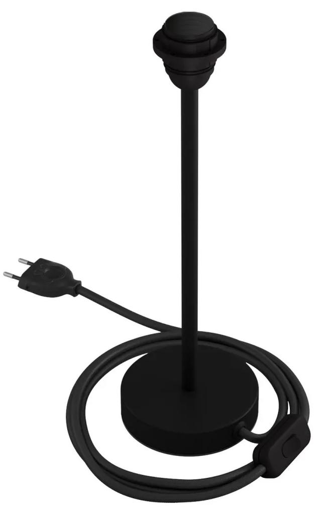 creative cables Kovová stolní lampa Alzaluce pro stínidlo Velikost: 15 cm, Barva: Chrom