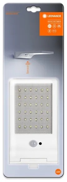 Ledvance - LED Solární nástěnné svítidlo se senzorem DOORLED LED/3W/3,3V IP44