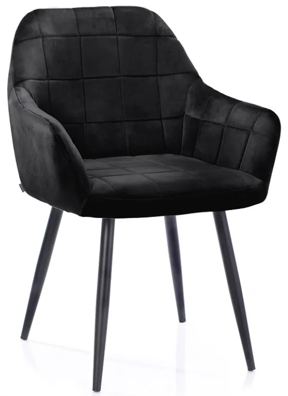 Čalouněná židle 56x45x84cm, více barev Barva: Šedá