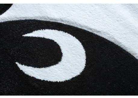 koberec PETIT MEDVÍDEK PANDA, šedý velikost 160x220 cm | krásné koberce cz