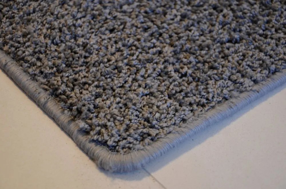 Vopi | Kusový koberec Color Shaggy šedý - Květina průměr 160 cm