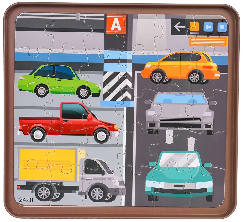 RKToys Magnetická sada puzzle Město
