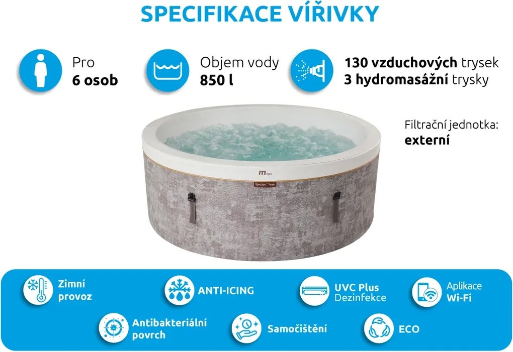 Mspa | Vířivý bazén MSPA Cocoon F-CO066WE | 11400307