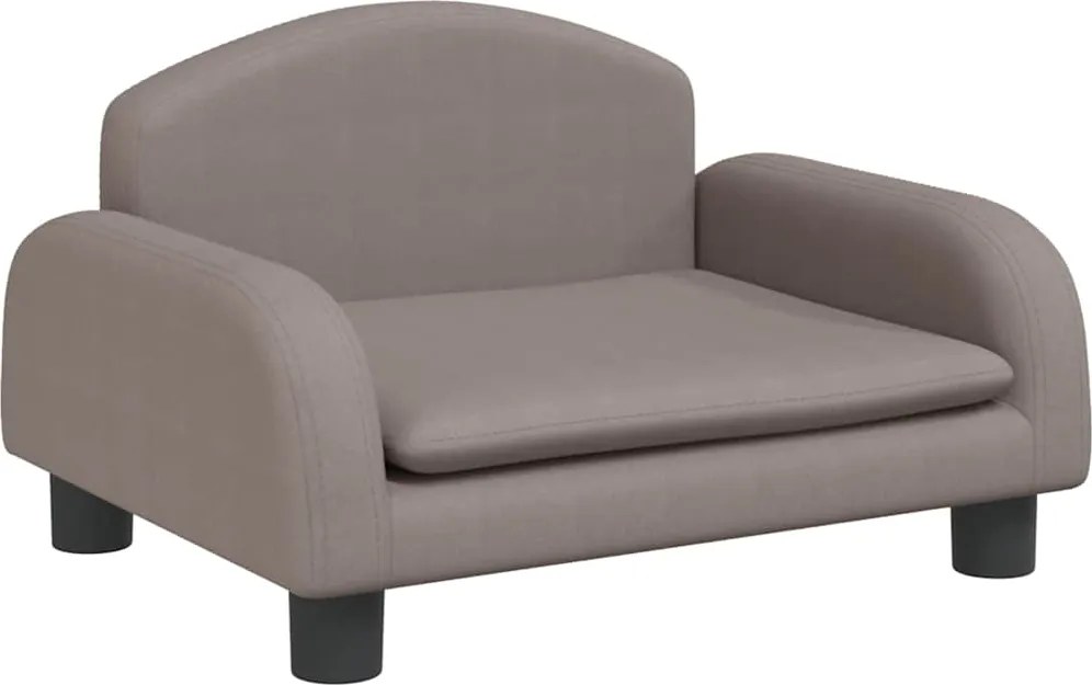 Pelíšek pro psy taupe 50 x 40 x 30 cm textil 171974