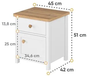 Noční stolek LORRY SO-07