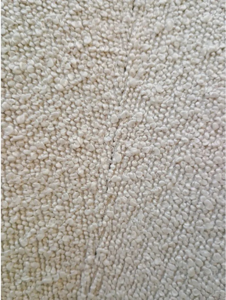 Krémová pohovka z textilie bouclé 230 cm Essen - II. jakost – Cosmopolitan Design