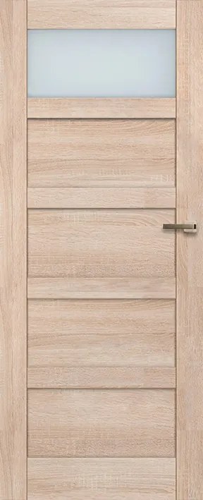Interiérové dveře vasco doors BRAGA model 2 Průchozí rozměr: 70 x 197 cm, Orientace dveří: Levé dveře, Dekor: Ořech columbia