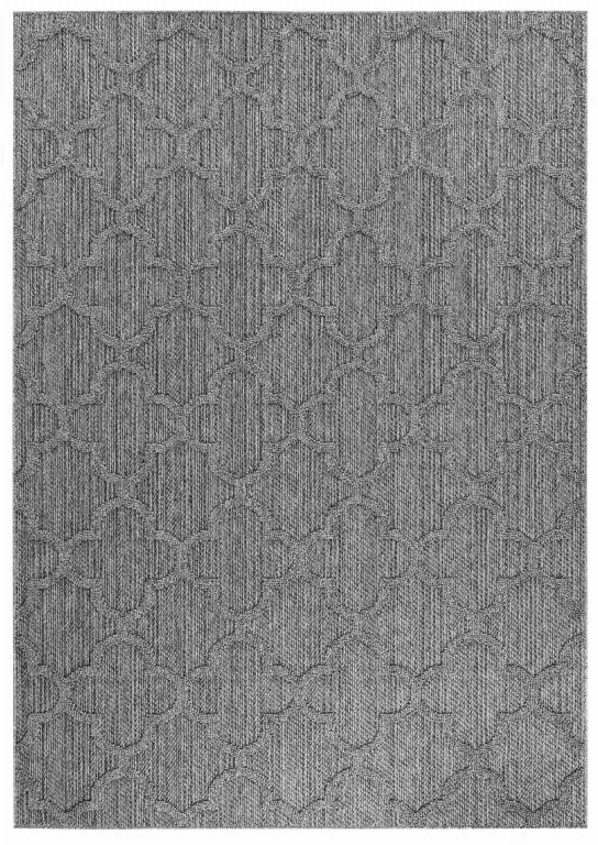 Ayyildiz, Kusový koberec Patara 4951 Grey – na ven i na doma, 200x290, šedá, chodba / předsíň