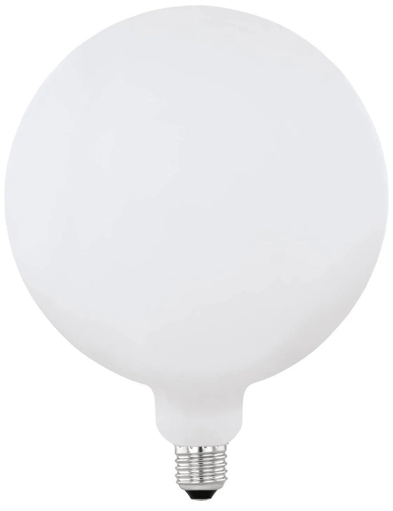 LED žárovka E27 4W Big Size opál, tvar Globe