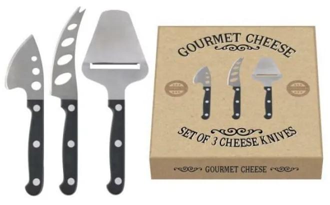 Sada 3 nožů na sýry Creative Tops Gourmet Cheese