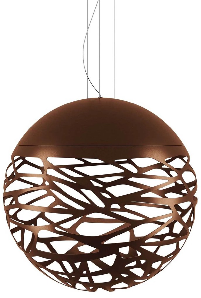Lodes Kelly Large Sphere 80, závěsné svítidlo 4x23W LED E27, bronz, prům. 80cm