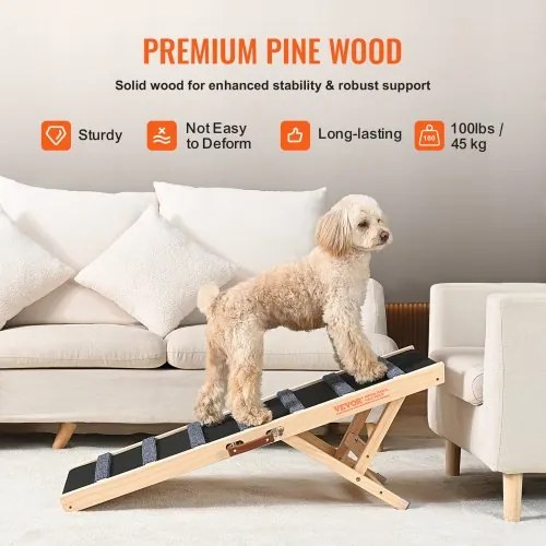 rampa pro psy, skládací rampa pro zvířata do postele – ZSJJ001