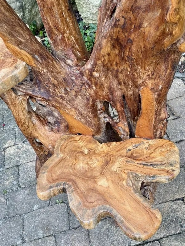 Škrabadlo pro kočky nebo stojan na květiny, Teak 209 cm 185 - 220 cm