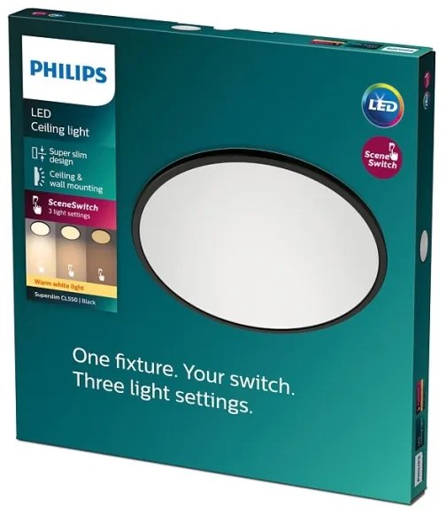 Philips - LED Stmívatelné stropní svítidlo SCENE SWITCH LED/18W/230V