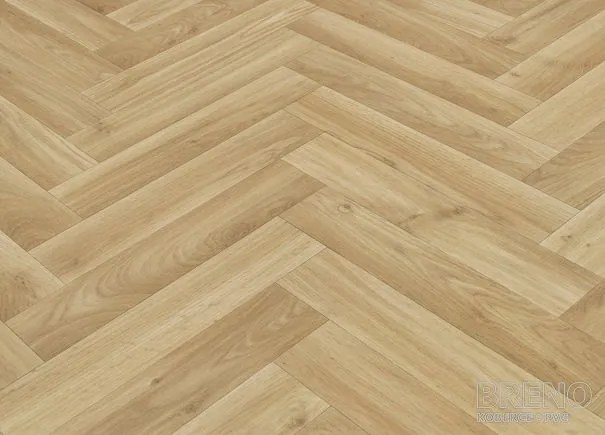 Breno PVC ATLANTIC Bartek Oak 236M - světlé parkety, šíře 100 cm