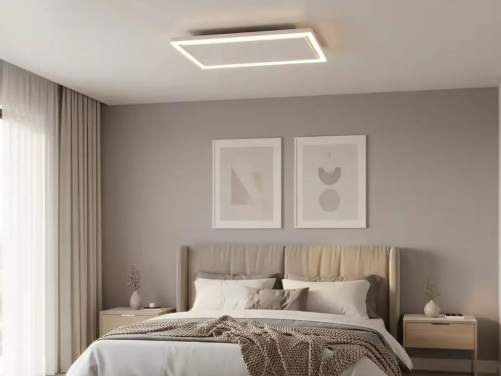 Stropní infrapanel CEILING LED DESIGN 1150W | Výhřevnost 21 m2 | 93x40 cm | LED světlo | Bezdrátový termostat
