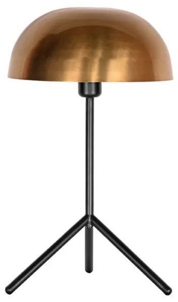 Stolní lampa Loga II Antique gold / Black