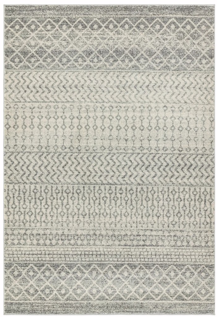Tribeca Design Kusový koberec Dinamo Aztec Grey Rozměry: 160x230 cm