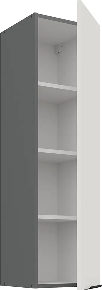 Kuchyňská linka ARIA aw | 300 cm | UNI dvířka | EXTRA VYSOKÁ | ANTIFINGER povrch | antracit/bílá