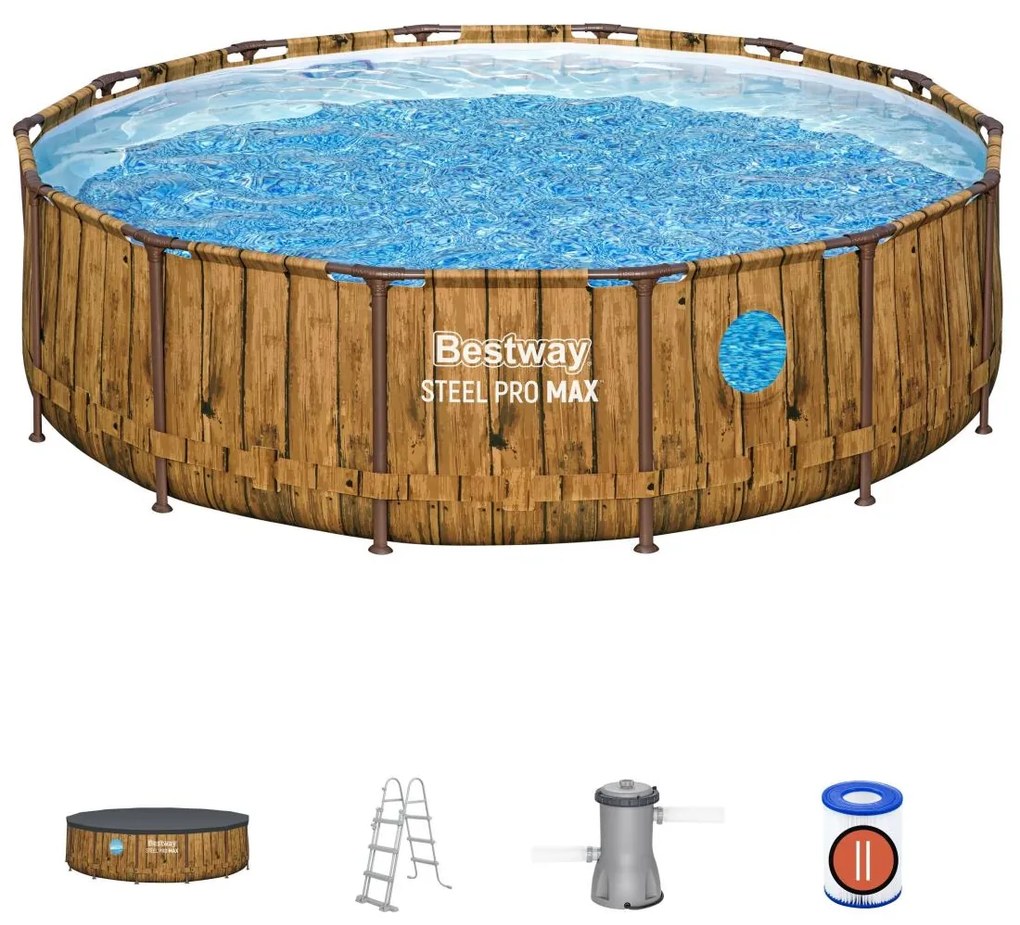BESTWAY Steel Pro Max Splashview 427 x 107 cm 561JM