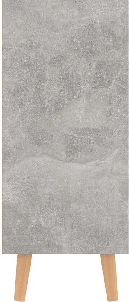 Příborník betonově šedý 90 x 30 x 72 cm kompozitní dřevo 326817