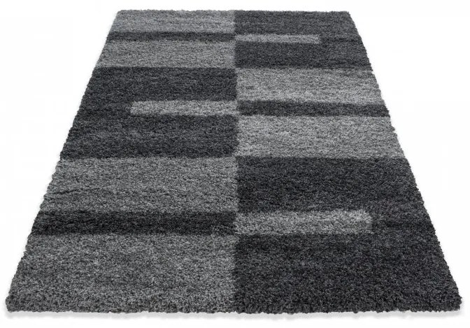 Vopi | Kusový koberec Gala shaggy 2505 grey - 200 x 290 cm