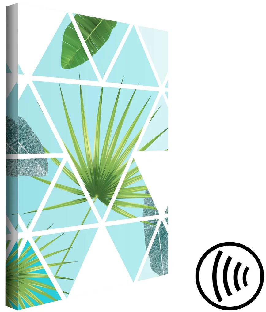 Obraz Geometrická palma (1 panel) vertikální