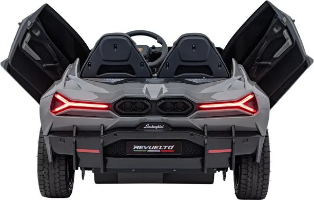 Elektrické autíčko Lamborghini Revuelto XL STRONG šedé