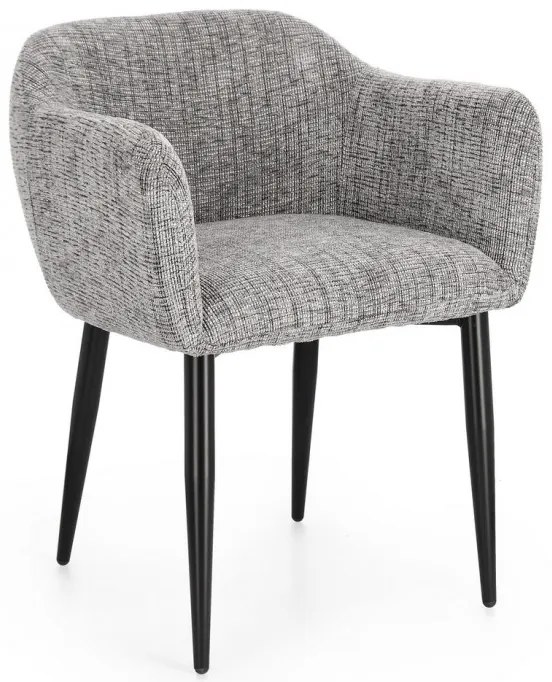 BIZZOTTO Křeslo KATI šedé