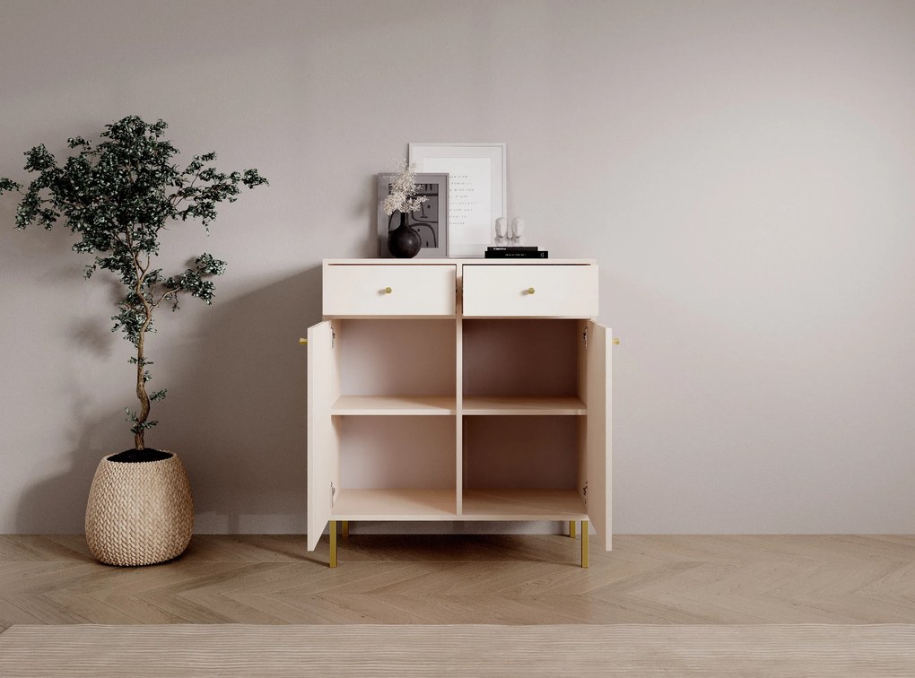 ADRK Furniture Komoda 2D 2S Tili ADRK-CHES-TIL-2D-2S-BS
